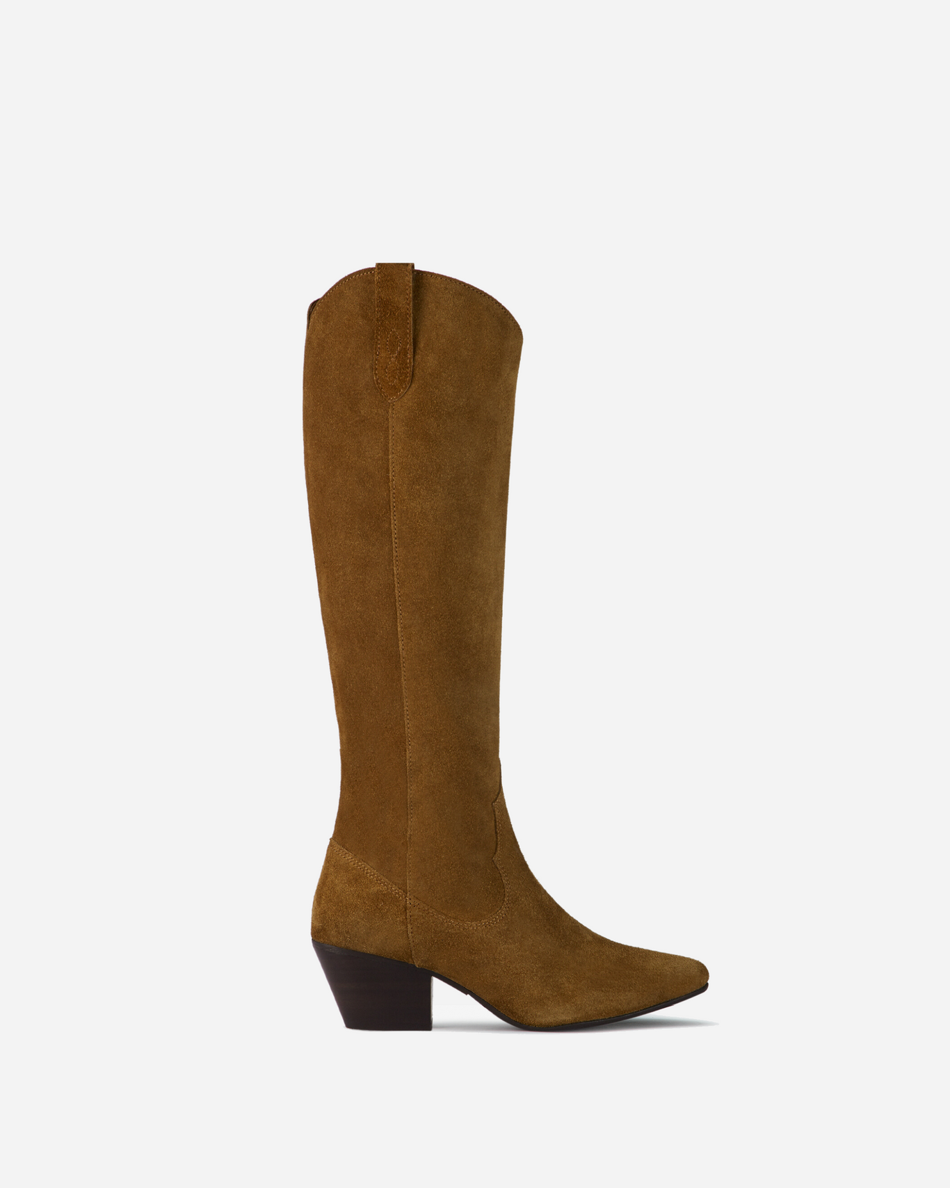 Saffron Knee High Boots in Marigold Suede – DuoBoots